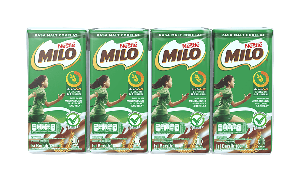 Produk Milo Kotak UHT 4x180ml | MILO Indonesia